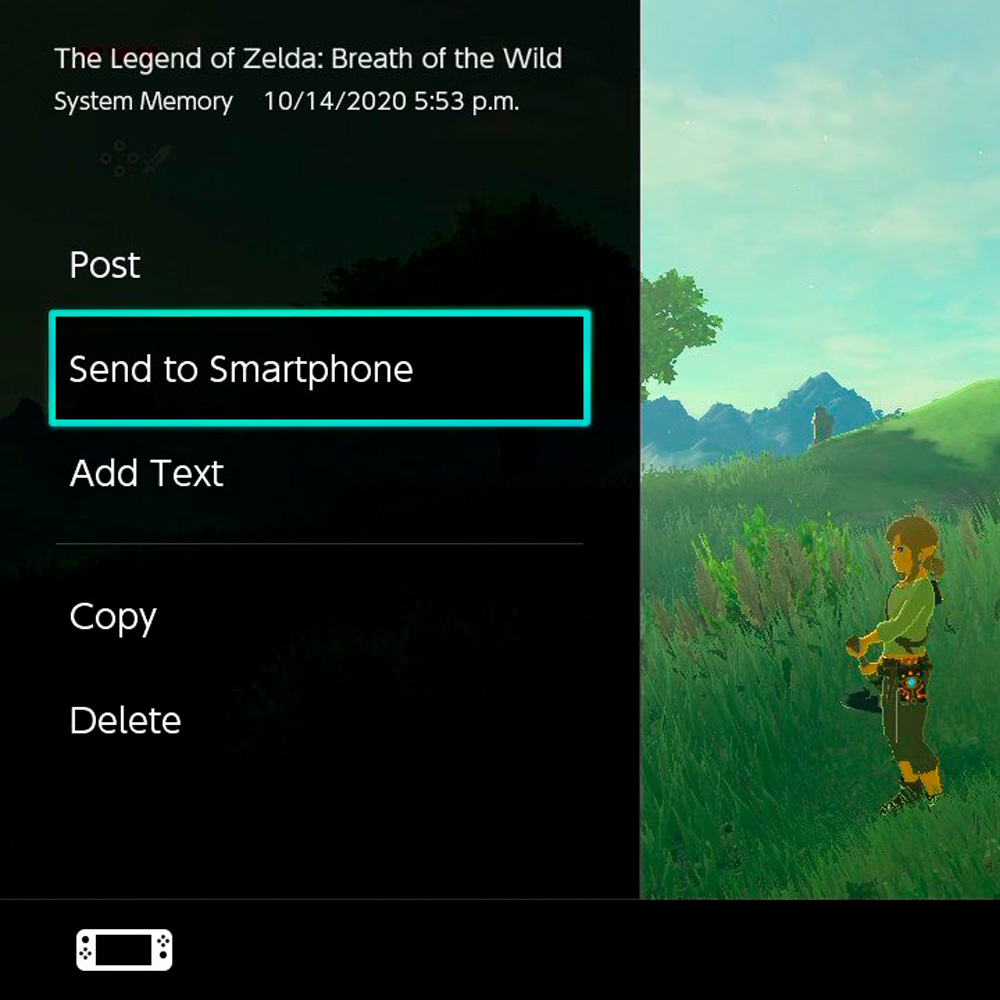 Atualizaçã de Switch permite compartilhamento de imagens com QR Code