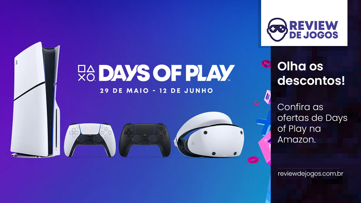 PlayStation 5 com desconto na Amazon no Days of Play 2024 - Review de jogos