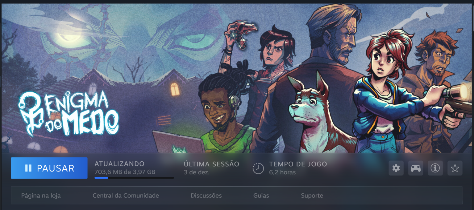 Enigma do Medo - Review de jogos