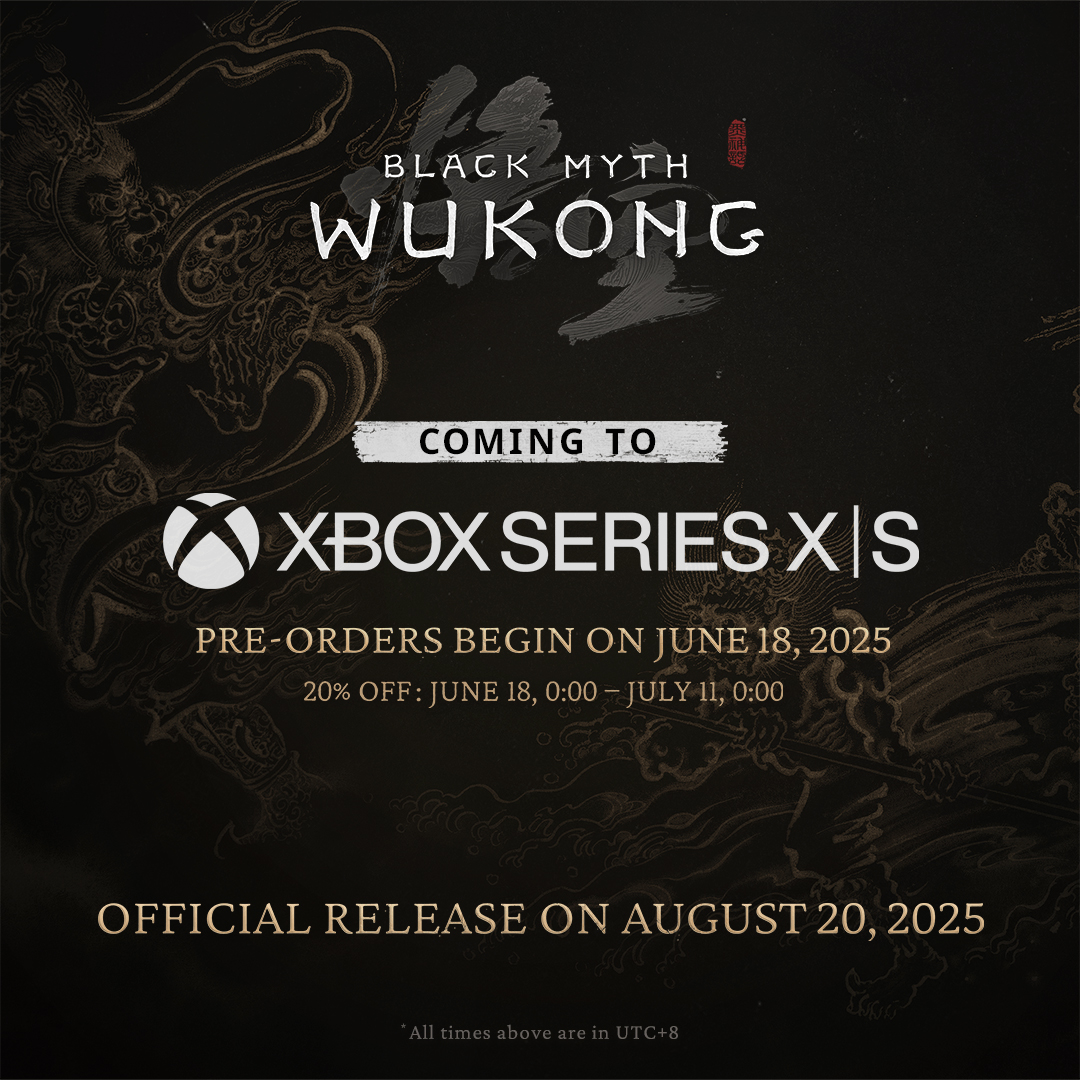 Black Myth: Wukong chega em Agosto para Xbox Series